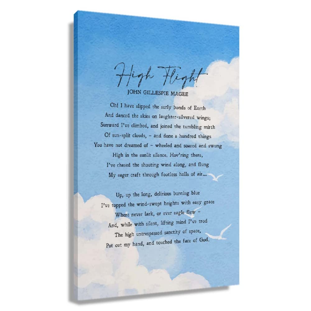 John Gillespie Magee Quotes High Flight ~ John Gillespie Magee Jr