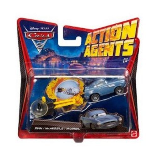 Amazon.com: Disney Cars 2 Action Agents V3018 Finn McMissile with ...