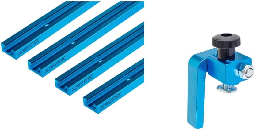 POWERTEC Aluminum T-Track Bundle (4 Pack) with Flip Nepal | Ubuy