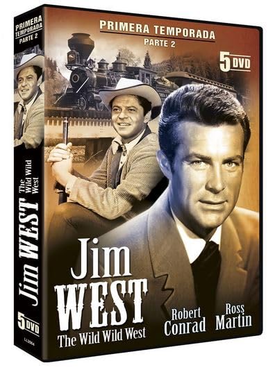 Jim West (1ª temporada, 2ª Parte) [DVD]: Amazon.es: Robert Conrad, Ross ...
