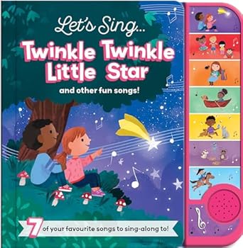 Twinkle Twinkle Little Star Nursery Rhyme Sound Book – 7 Songs To Play ...