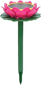 Amazon.com: Tnfeeon Buddha Player, Flower Solar Energy Charging ...