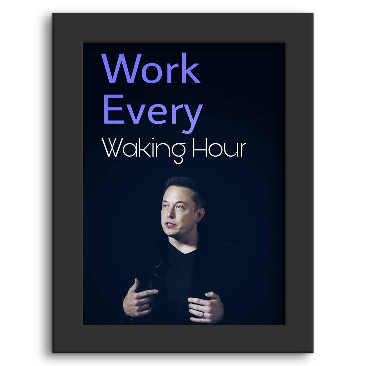 DmcreativityCraft Elon Musk Motivational Wall Frames Framed posters for ...