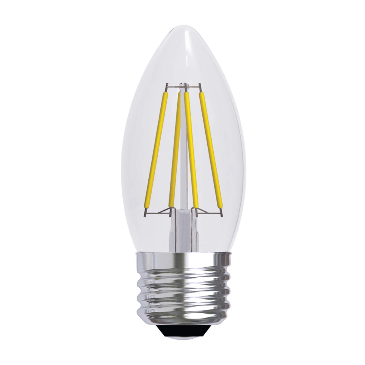 GE LED Blunt Tip Decorative Light Bulbs, BM, 5-Watt (60-Watt ...