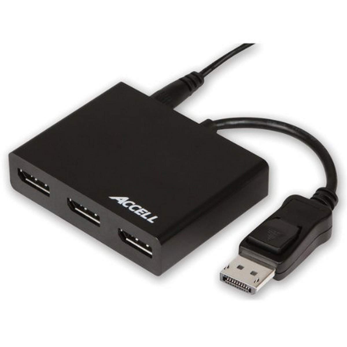 Accell DP-3DP Multi Monitor Splitter - DisplayPort 1.2 Multi-Stream ...