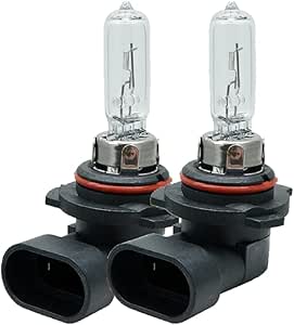 Amazon.com: Riloer 2Pcs 9012 HIR2 12V 55W Car Headlight High/Low Beam Bulbs 55W Clear Halogen ...