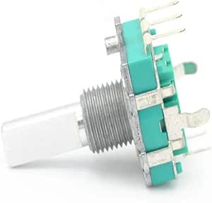 Lezard 10PCS 360 Degree Rotary Encoder Switch EC16 Encoder Audio Coding 5Pin Handle Long 20MM ...