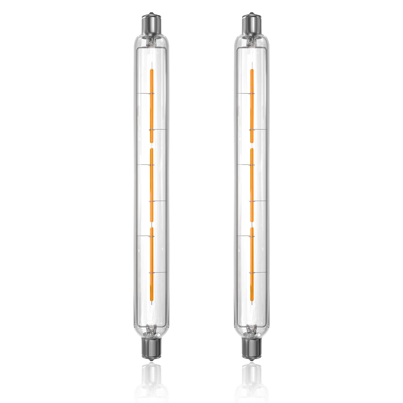 Bonlux 4W S15s LED Light Bulbs 284mm S15s LED Strip Light Bulb 60W S15 ...