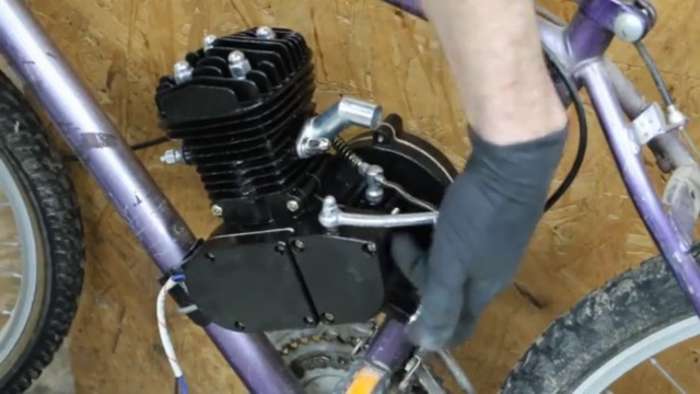 Ebike Conversion Kit - 2 Stroke Gas Motor Conversion For 26/28" Bikes ...
