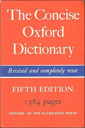 Amazon.co.jp: Concise Oxford Dictionary of Current English : Fowler, H ...