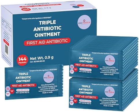 Amazon.com: Globe (25 Pack) Triple Antibiotic Ointment 0.9g Single ...