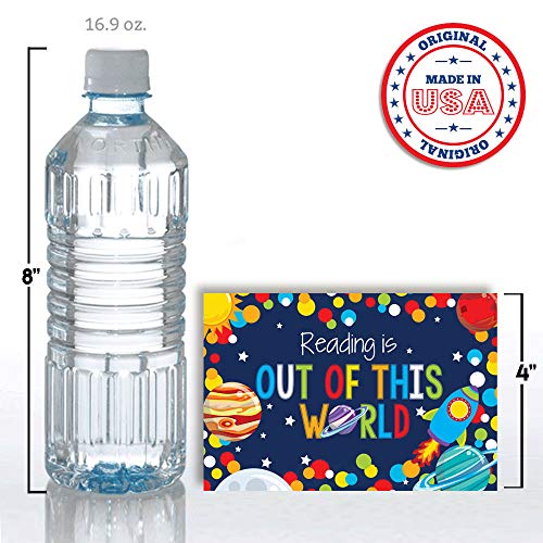 Buy Reading Out Of This World Outer Space Themed Blank Postcards For ...