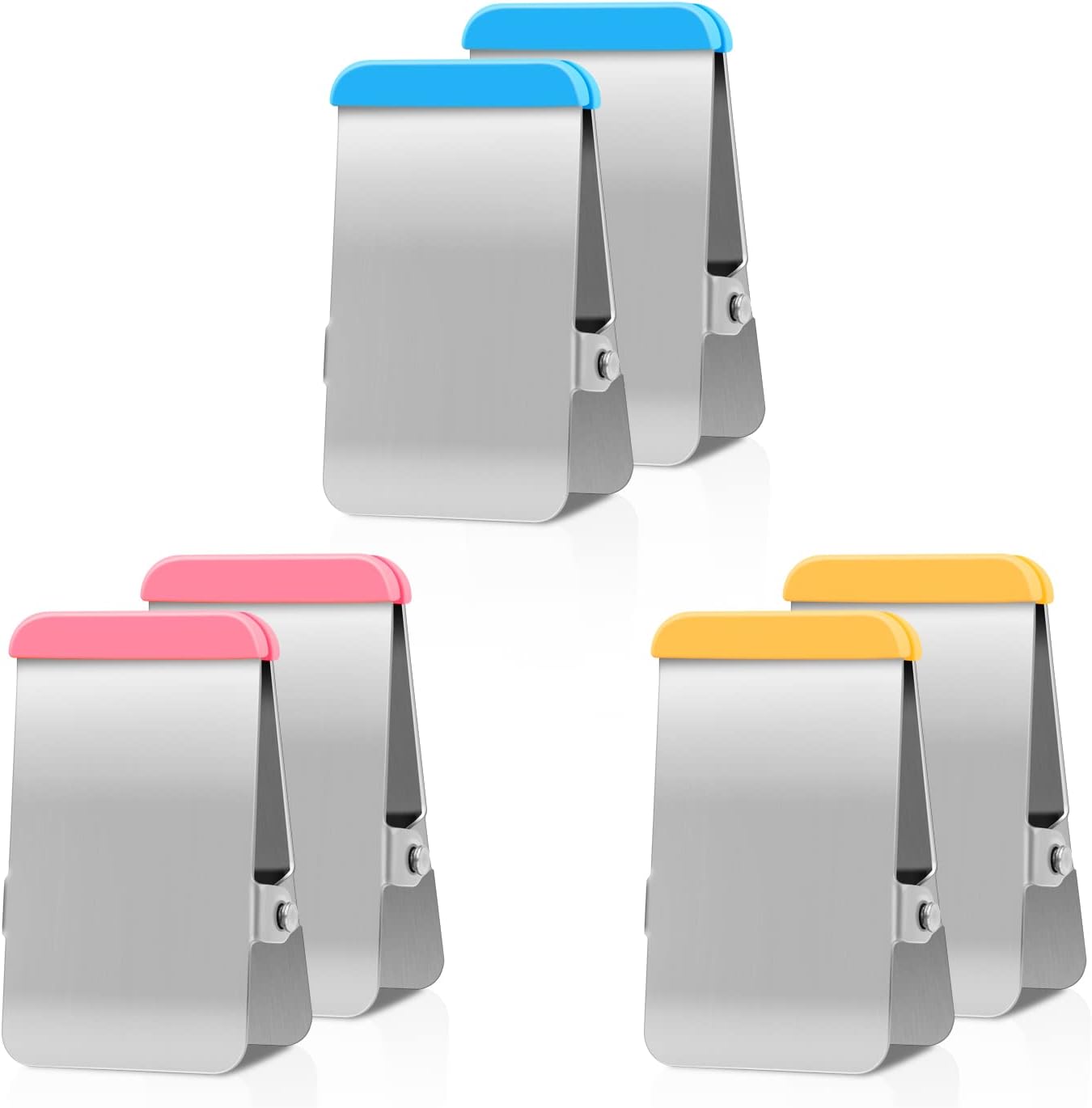 Amazon.com: KitchenAid Small Bag Clips, Set Of 4, Aqua Sky : Office ...