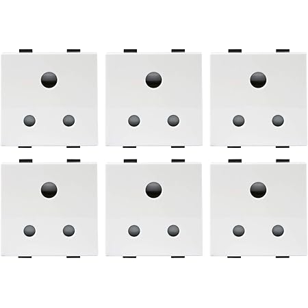 Anchor by Panasonic Roma Plus Modular Polycarbonate 2m 6A 3 Pin Round ...