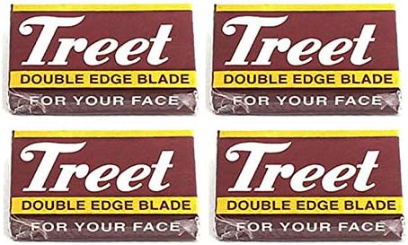 Amazon.com: AAProTools Treet Carbon Steel Double Edge Razor Blades, 40 ...