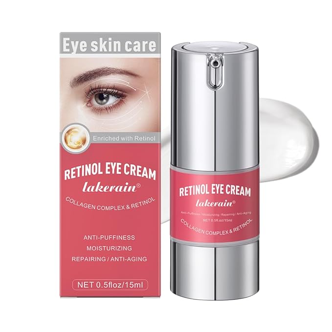 Amazon.com: Retinol Eye Cream for Dark Circles & Puffiness,Daily ...