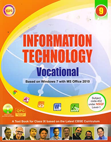 Kips Information Technology Vocational Based On Windows 7 With Ms Office 2010 For Class 9 ...