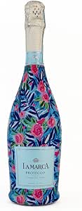 Amazon.com: Beau Bottles Preppy Roses with Love Custom Wine Label Wrap ...