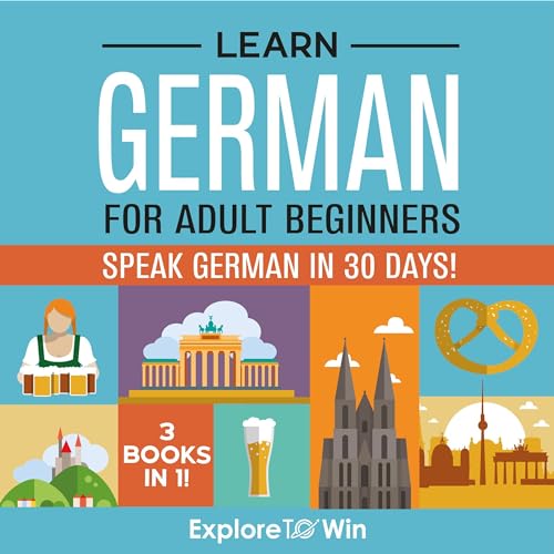 Amazon.com: Learn German for Adult Beginners: 3 Books in 1: Speak ...