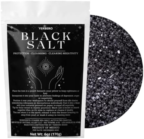 Amazon.com: Yerbero - Black Salt for Protection 6oz (170g) - Sal Negra ...