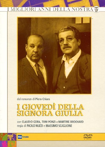Amazon.com: I Giovedi' Della Signora Giulia (3 Dvd) : claudio gora ...