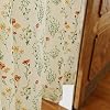 Amazon.com: BAZAAR Romantic Garden Cotton Sheer Curtain - Rosley I W59 ...