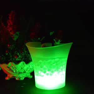 Amazon.com: NgFTG Glowing Led Ice Bucket, 7-Color Champagne Wine Drinks ...