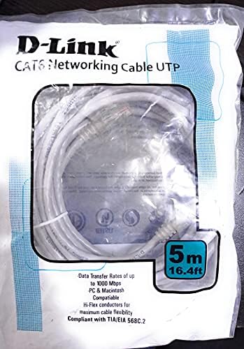 D-Link DLINK CAT6 Patch Cable for Modem, Personal Computer, Laptop ...