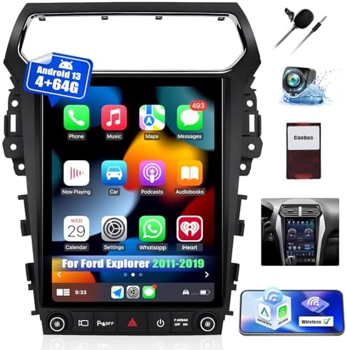 Amazon.com: 2+32G Android 12 Double Din Car Stereo for Ford Focus 2012 ...