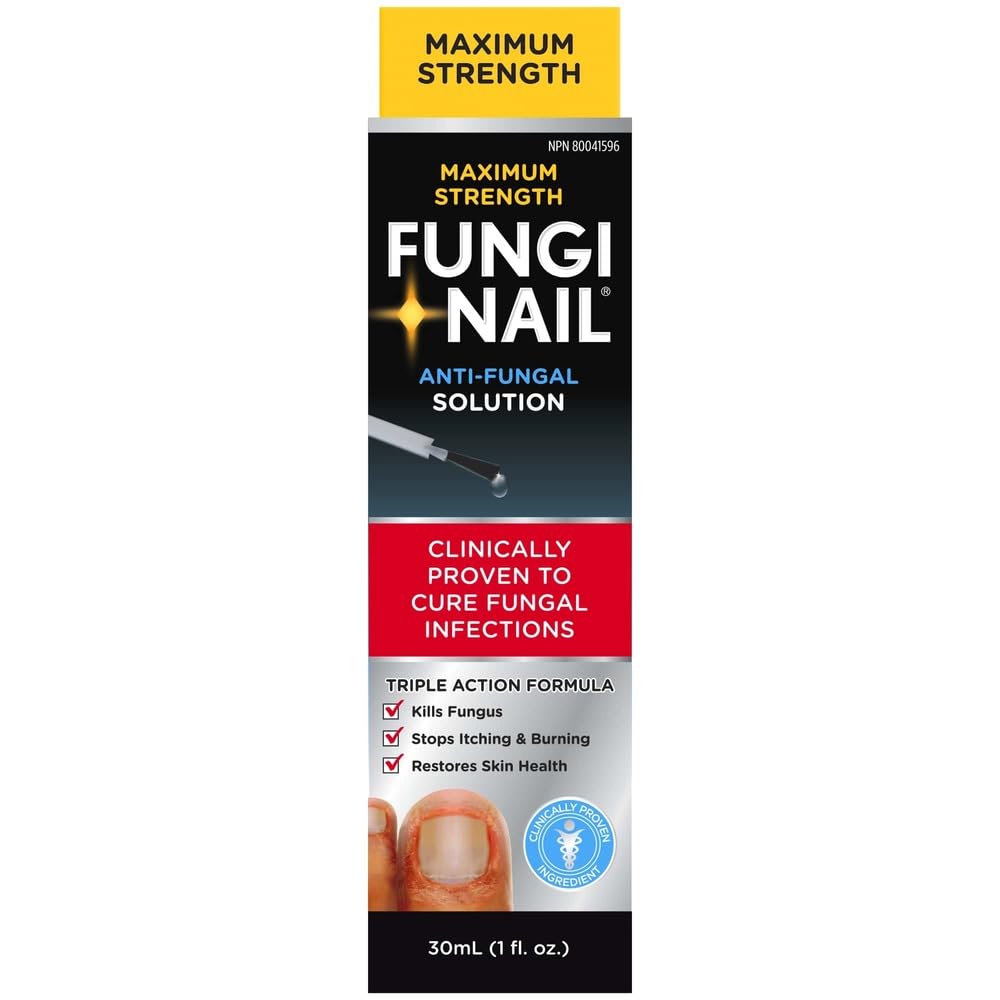 Fungi-Nail, Anti-Fungal Solution, 30mL- Kills Fungus That Can Lead To ...