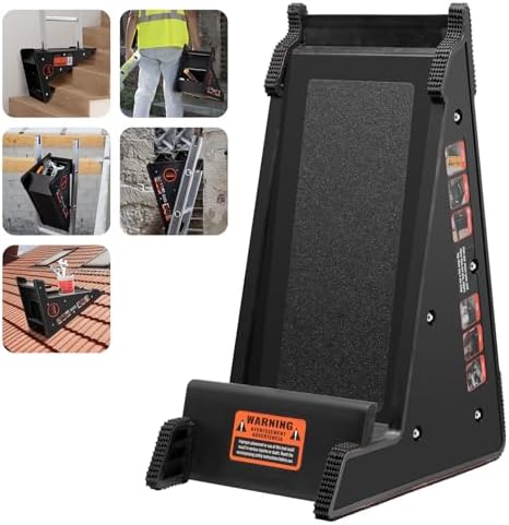VEVOR Ladder Levler, 380lbs Load PP Ladder Leveling Tool, Pitch Hopper ...