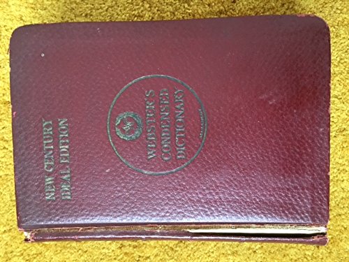Webster's Condensed Dictionary: A Condensed Dictionary of the English ...