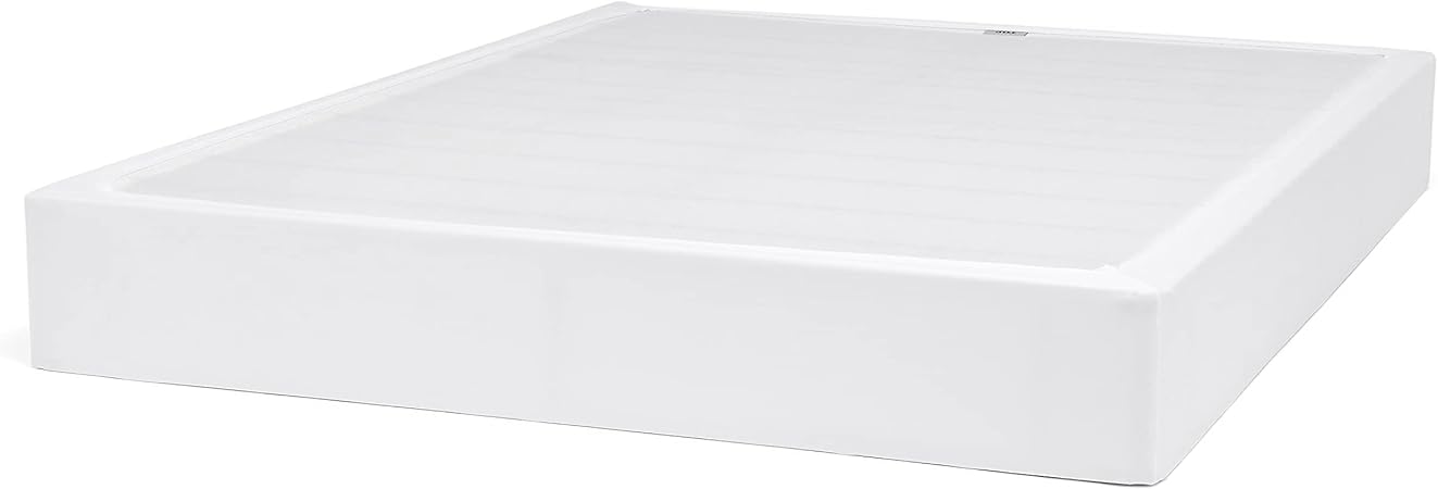 Amazon Basics Box Spring Cover - Alternative to Bed Skirt - Queen ...