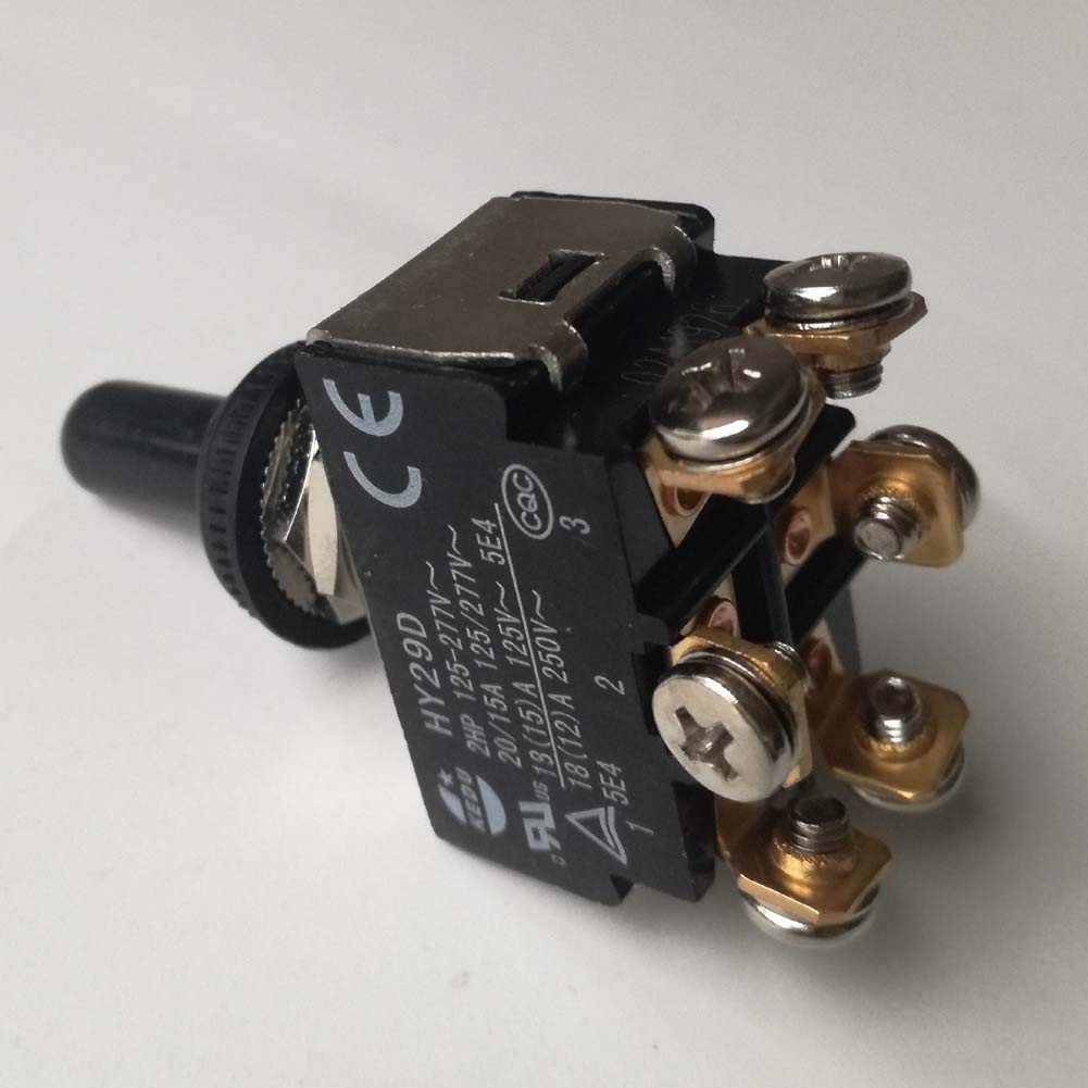 Industrial Switch KEDU DPDT Toggle Switch With Sheath - 6 Pin ...