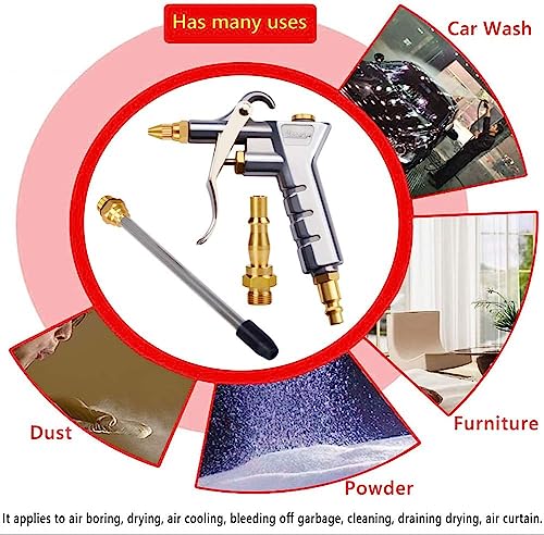 Air Blow Gun Profiwoab Air Cleaning Gun with 1 Air Flow Extension ...