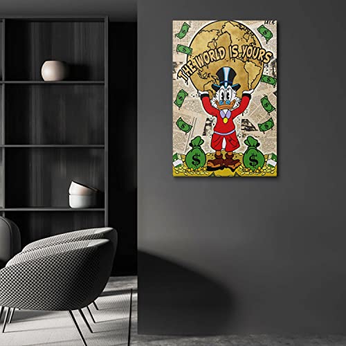 Geniales cuadros y pósters del Pato Donald (Disney) aquí