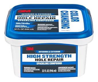3M High Strength Color Changing Spackling Compound 32 fl oz – Blue to ...
