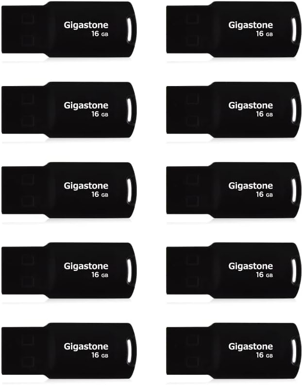 Amazon.com: GIGASTONE V70 16GB 10-Pack USB 2.0 Flash Drive Thumb Drive ...
