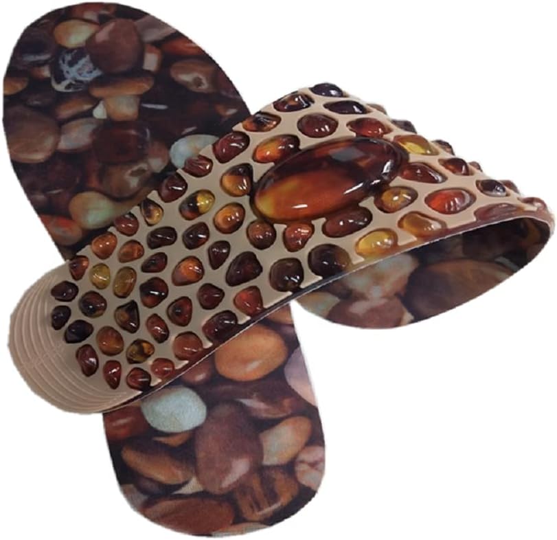 Amazon.com: Reflexology Foot Insole Jade Stone Insert Shoe Insert for ...