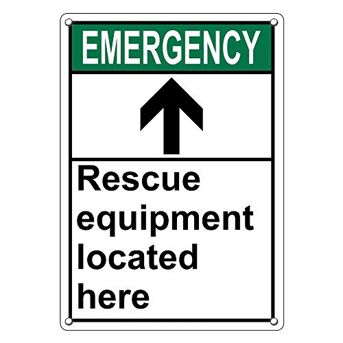 Amazon.com: Weatherproof Plastic Vertical ANSI Emergency Rescue ...