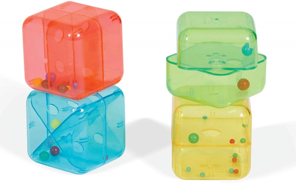 Amazon.com: Edushape Curiosity Cubes Baby Toy : Toys & Games