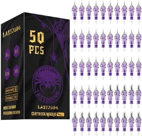 Amazon.com: 50Pcs Tattoo Cartridge Needles Assorted Mixed Size #12 ...