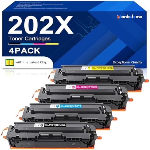 Amazon.com: LeciRoba Premium 202X Toner Cartridges - High Yield 5 Pack ...