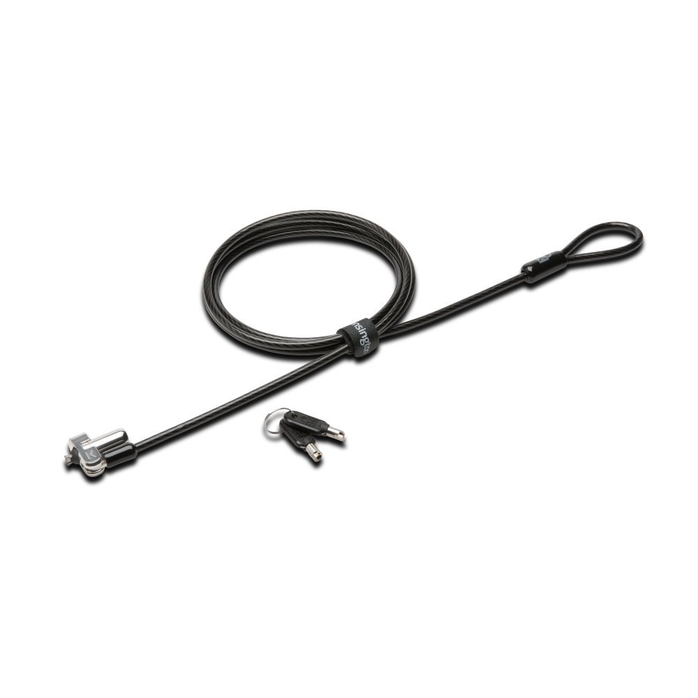 Kensington N17 Keyed Laptop Lock for Dell Devices, Black and Silver ...