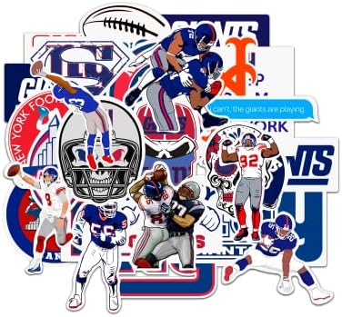 Amazon.com: 39 PCS American Football Rugby Stickers for Water Bottle ...