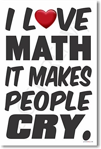 Amazon.com: Move on Math - NEW Humorous Classroom Math Poster: Prints ...