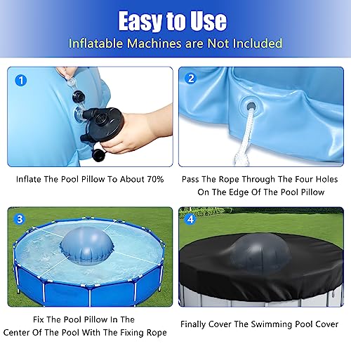 Snapklik.com : 5ft Dia Pool Pillows, Pool Air Pillow, Inflatable Pool ...