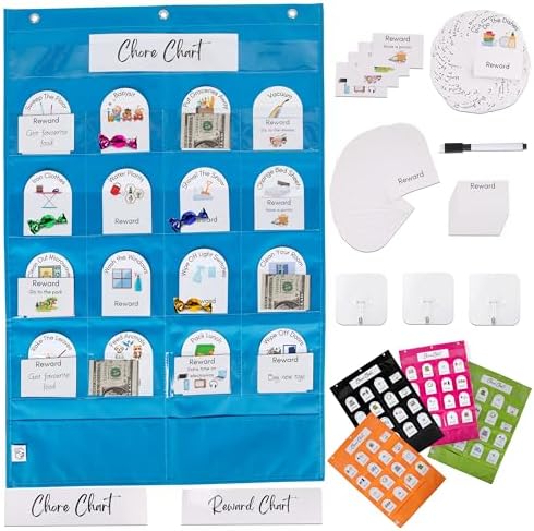 Amazon.com: Chore Chart for Kids Childrens Chore Chart Child Reward ...