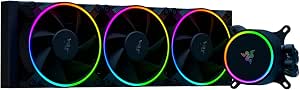Amazon.com: Razer Hanbo Chroma RGB All in One Liquid Cooler aRGB Pump ...