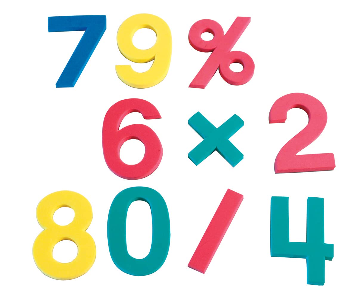 Numbers Magnets Foam Fun Ebay